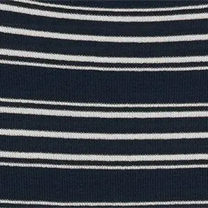 Max & Co. Stripe Boat-neck Crop Top - Blue