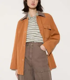 Max & Co. Relaxed Fit Raincoat - Brown
