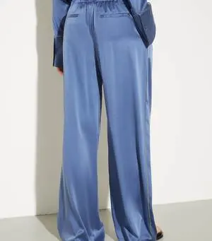 Max & Co. Stretch-silk Wide-leg Trousers