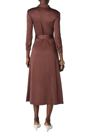 Diane Von Furstenberg Sana Wrap Shirtdress