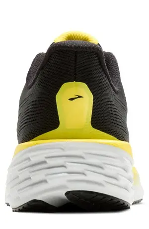 Brooks Launch Running Sneaker - Black/cyber Yellow/oyster