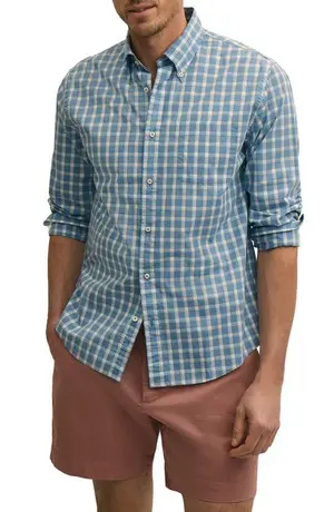 Brooks Brothers Friday Regular Fit Plaid Cotton Poplin Button-down Shirt - Ashleigh