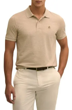 Brooks Brothers Solid Cotton Pique Polo