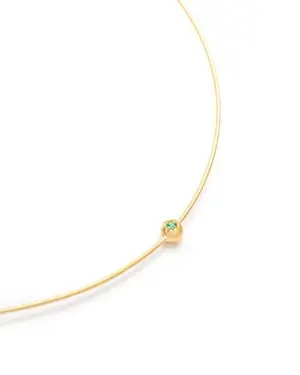ELOISE JEWELRY Moon Necklace With Natural