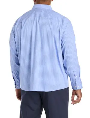 UNTUCKIT FIT BY DXL Big & Tall Whitlock Performance Sport Shirt