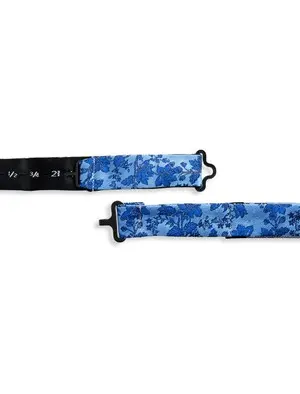 SYNRGY BY DXL Floral Bow Tie - Blue