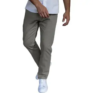 PETER MANNING NYC Stretch Chinos Standard Fit - Grey