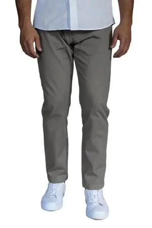 PETER MANNING NYC Stretch Chinos Standard Fit - Grey