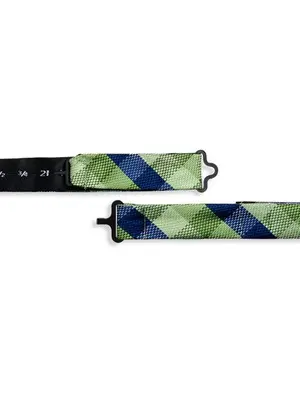 SYNRGY BY DXL Check Patterned Bow Tie - Green
