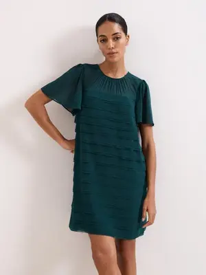 PHASE EIGHT Fallon Layered Mini Dress