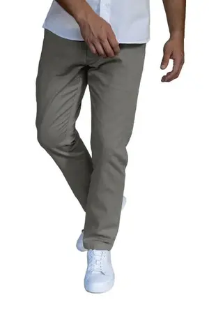 PETER MANNING NYC Stretch Slim Fit Chinos - Grey