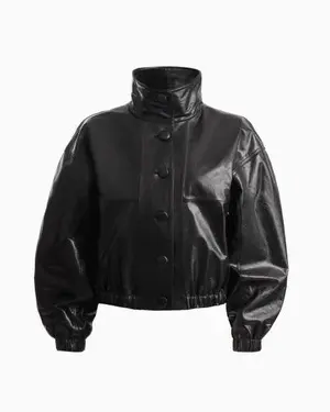 DODIEE Kate Leather Bomber Jacket