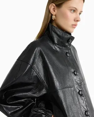 DODIEE Kate Leather Bomber Jacket