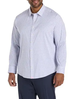 UNTUCKIT FIT BY DXL Big & Tall Orsini Performance Sport Shirt