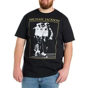 TRUE NATION BY DXL Big & Tall Michael Jackson Graphic T-shirt
