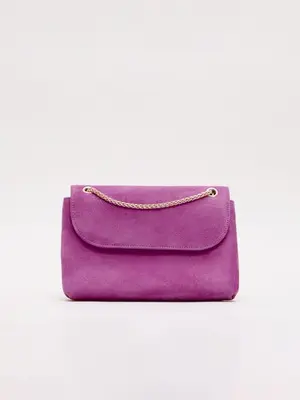 PHASE EIGHT Suede Clutch Bag - Pink