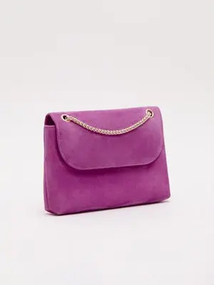 PHASE EIGHT Suede Clutch Bag