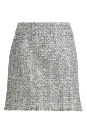 Hugo Boss Vatoni Tweed Miniskirt