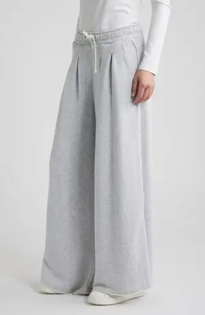 Hugo Boss Elenyx Pleated Wide-leg Pants