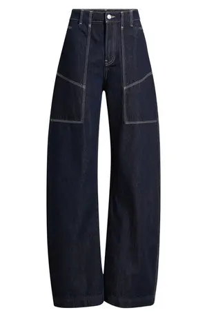 Hugo Boss Cargo Balloon Jeans - Dark Blue