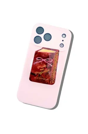 SOLAR ECLIPSE Hand Painted 'pride & Prejudice' Phone Grip