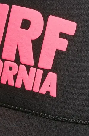 FRIDAY FEELIN’ Surf California Trucker Hat - Black