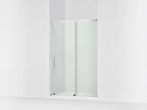 KOHLER Elate 44-5/8"-47-5/8" W X 70-1/2" H Sliding Shower Door With 1/4"-thick Crystal Clear Glass