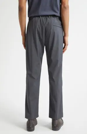 Herno Regular Fit Tech Merino Trousers - Iron