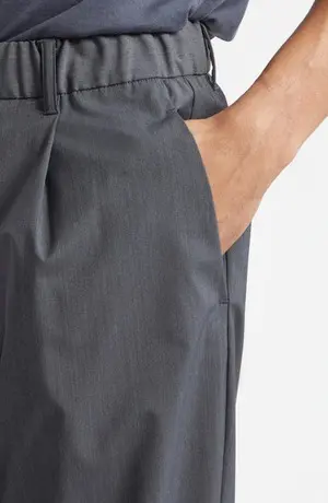 Herno Regular Fit Tech Merino Trousers - Iron