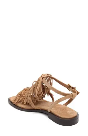 Ash Panic Fringe Sandal - Moka Mou