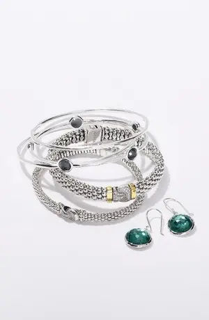 Lagos Diamond & Caviar Rope Bracelet