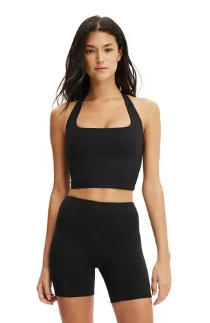 Cotton:on Active Ultra Soft T-bar Tank - Black