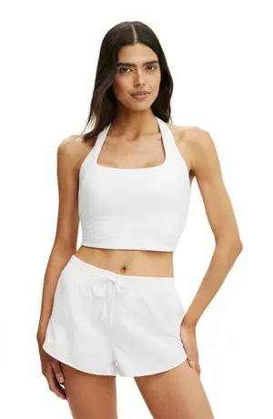 BODY Active Ultra Soft T-bar Tank - White