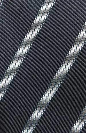 BOSS Stripe Silk-blend Tie