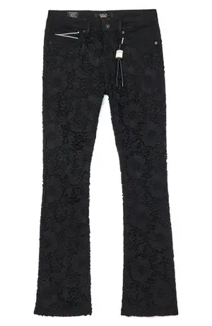 CULT OF INDIVIDUALITY Lenny 603 Bootcut Jeans With Floral
