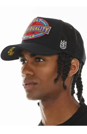 CULT OF INDIVIDUALITY Oversize Patch Trucker Hat