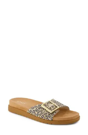 Toms Marin Slide Sandal - Beige/khaki