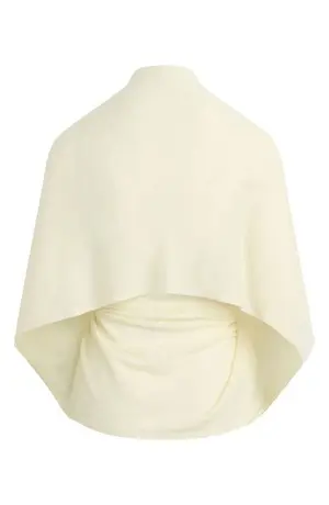 FAVORITE DAUGHTER The Lightweight Knit Wrap Scarf - Ivory