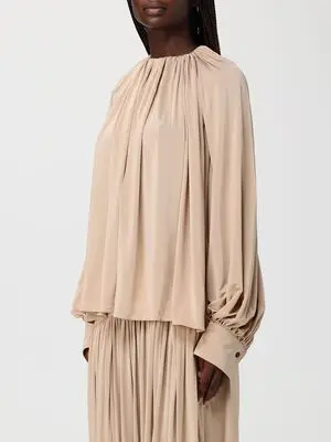 FERRAGAMO Draped High Neck Top