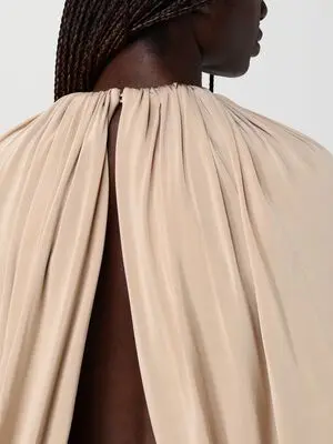 FERRAGAMO Draped High Neck Top