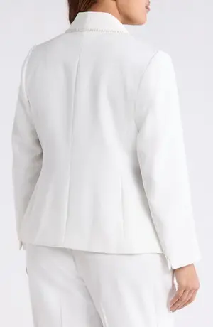 KASPER Pearly Trim Jacket