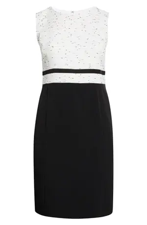 KASPER Sleeveless Sheath Dress