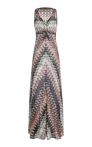 Missoni Metallic-knit Maxi Dress - Multi