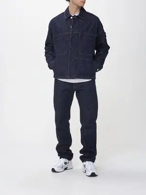 Stone Island Five Pocket Cotton Denim Jeans - Blue