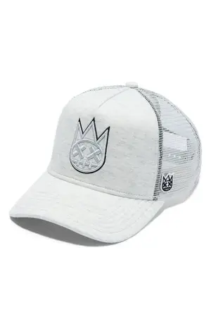 CULT OF INDIVIDUALITY Shimuchan Logo Trucker Hat - Heather Grey