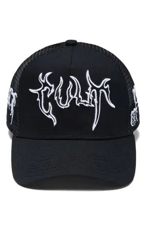 CULT OF INDIVIDUALITY Raven Logo Trucker Hat