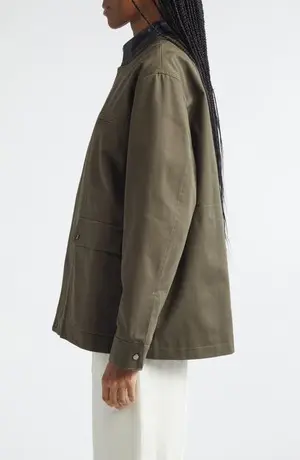 WALES BONNER Vision Cotton Field Jacket - Olive/black