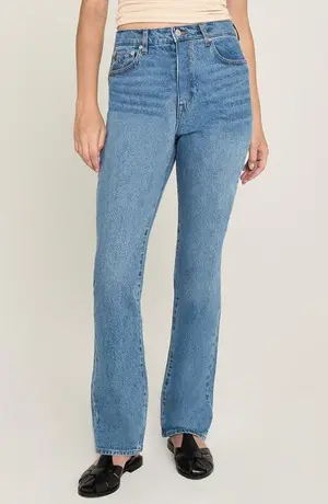 UNPUBLISHED Chloe High Waist Slim Bootcut Jeans - Laurel Canyon