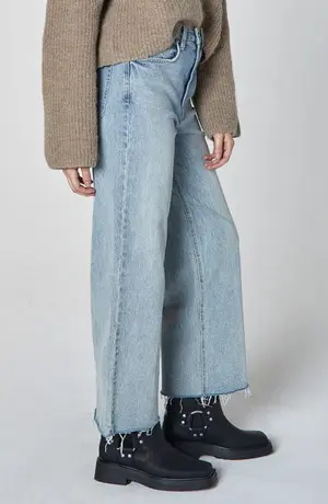 UNPUBLISHED Noemi High-waist Wide-leg Jeans - Brisk