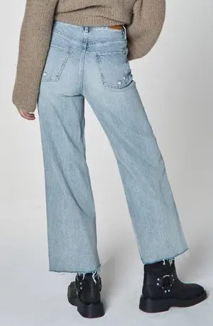 UNPUBLISHED Noemi High-waist Wide-leg Jeans - Brisk
